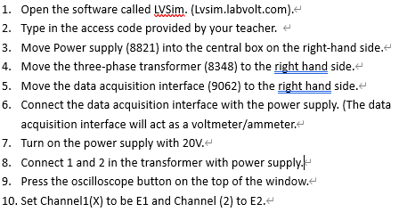 1. Open the software called LVSim. | Chegg.com