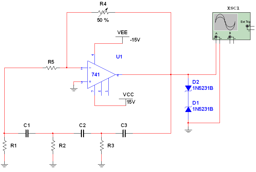 Solved Construct the circuit shown in Figure #1 on Multisim. | Chegg.com