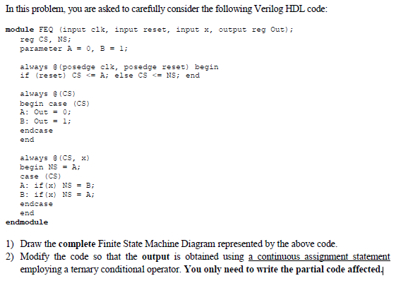 In this problem, you are asked to carefully consider | Chegg.com In this problem, you are asked to carefully consider | Chegg.com