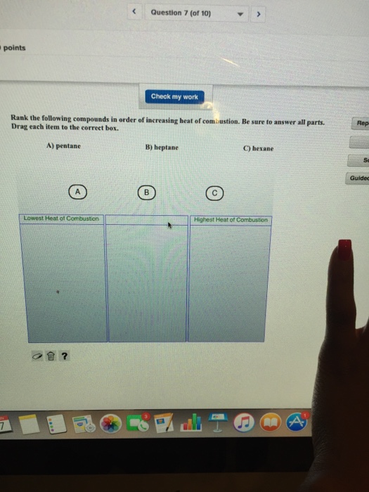 Solved Rank the following compounds in order of increasing | Chegg.com