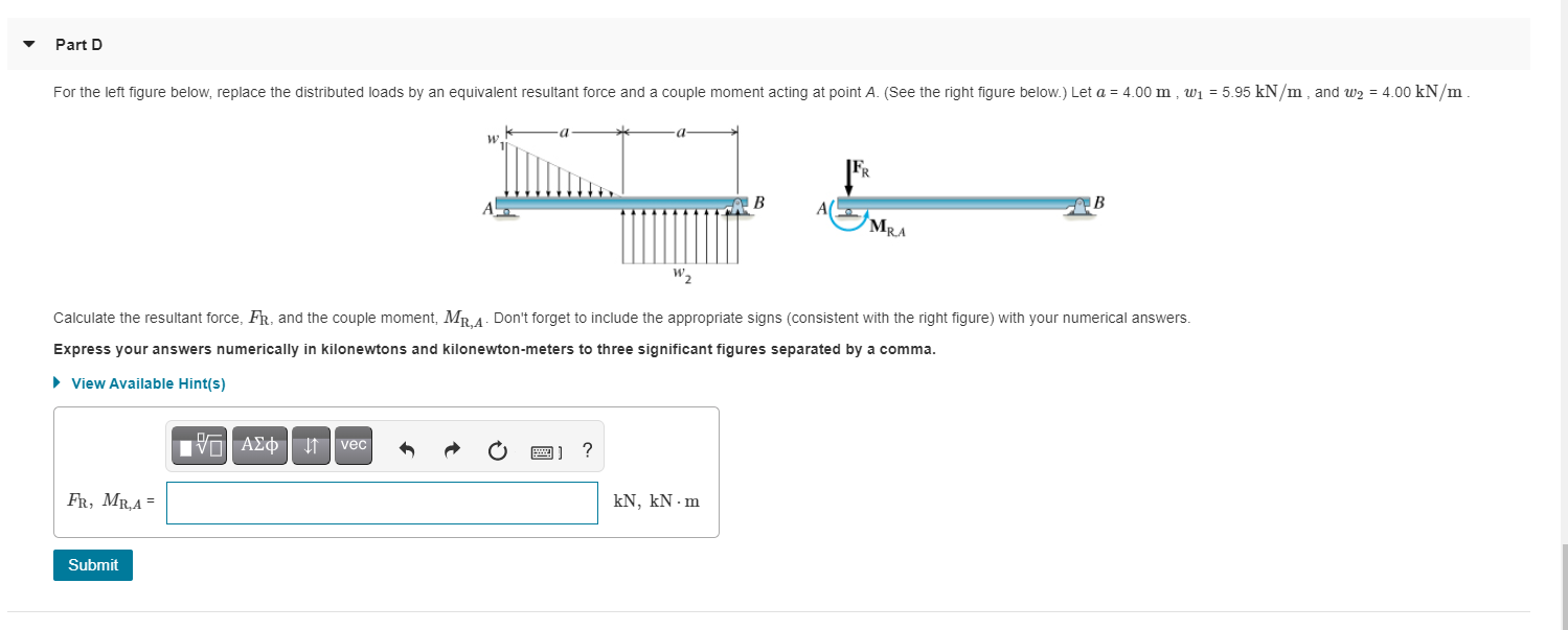 Solved Part D For the left figure below, replace the | Chegg.com