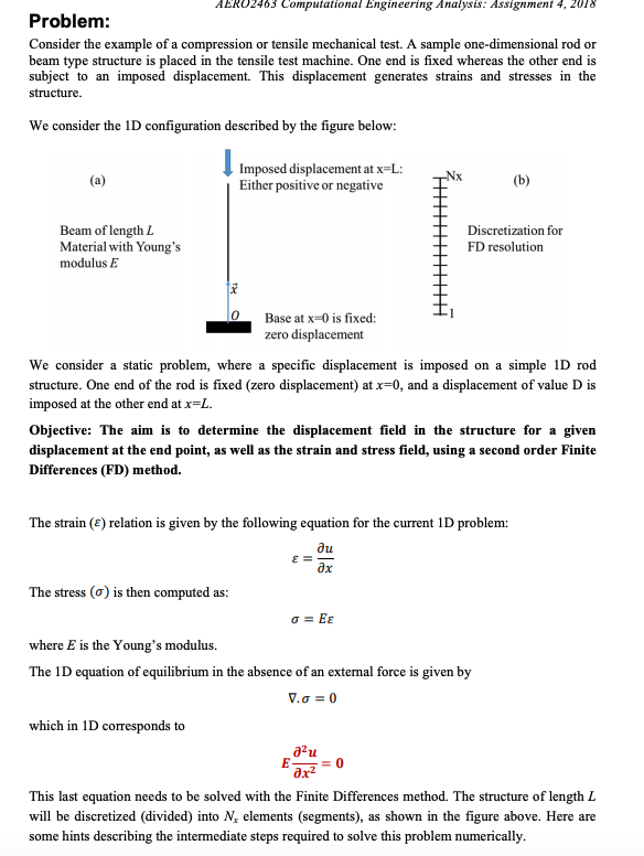Solved AERU 2463 Computational Engineering Analysis: | Chegg.com