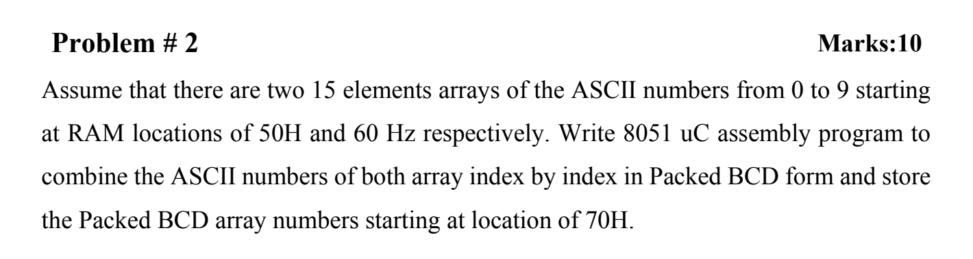 Solved Problem # 2 Marks:10 Assume that there are two 15 | Chegg.com