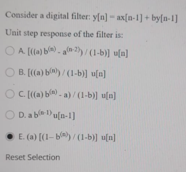 Solved Match following impulse responses to correct A. FIR1 | Chegg.com