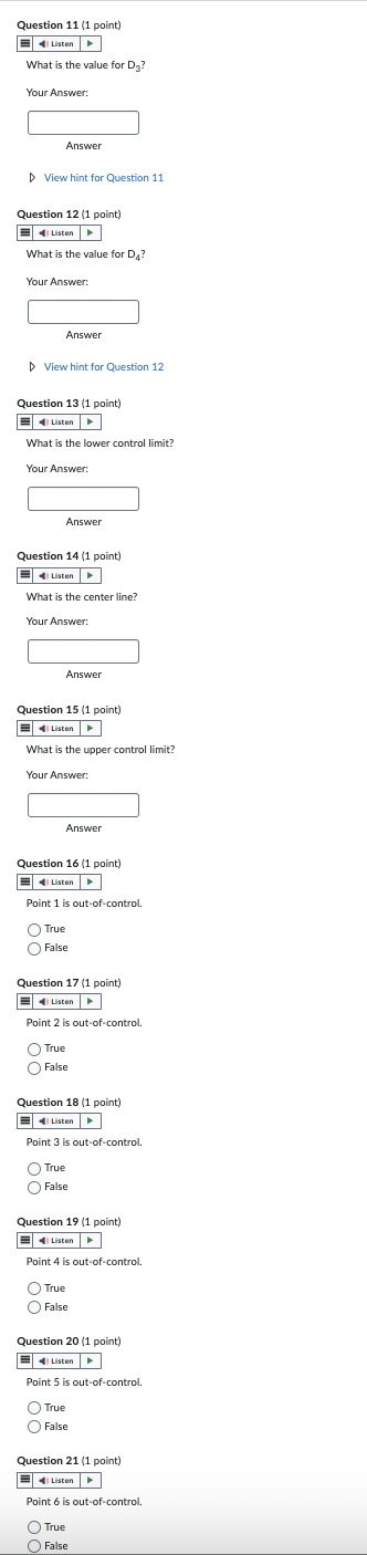 Solved Note that each sample has a size of 20, e.g. n=20. | Chegg.com