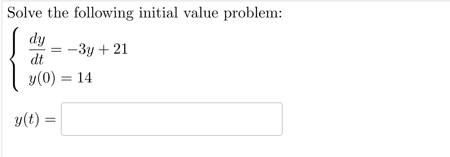 Solved help Consider the differential equation dy/dt = ﻿ay - | Chegg.com