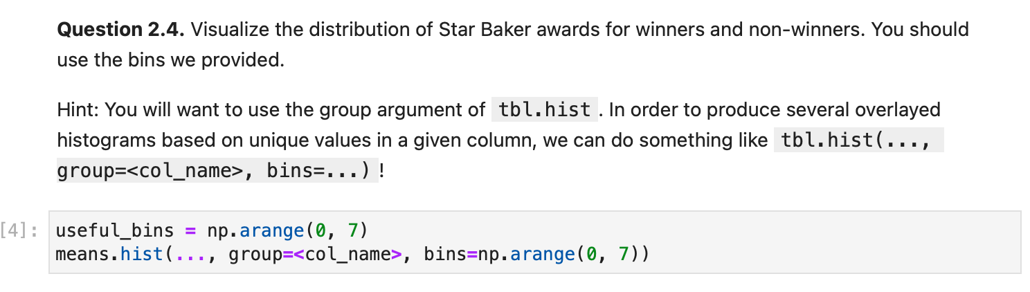 Solved Question 2.4. Visualize the distribution of Star | Chegg.com