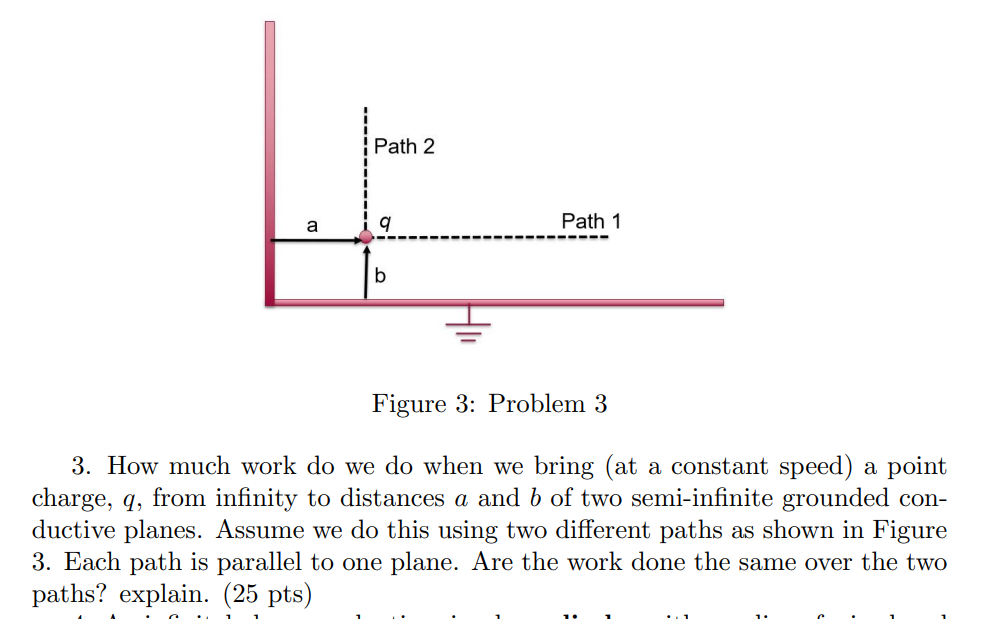 Solved Path 2 a 9 Path 1 b Figure 3: Problem 3 3. How much | Chegg.com