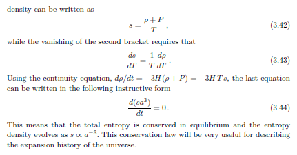 Solved Conservation of Entropy: (20 points) (a) Show that dP | Chegg.com