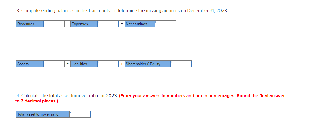 Solved 2. Enter the following 2023 transactions in the | Chegg.com