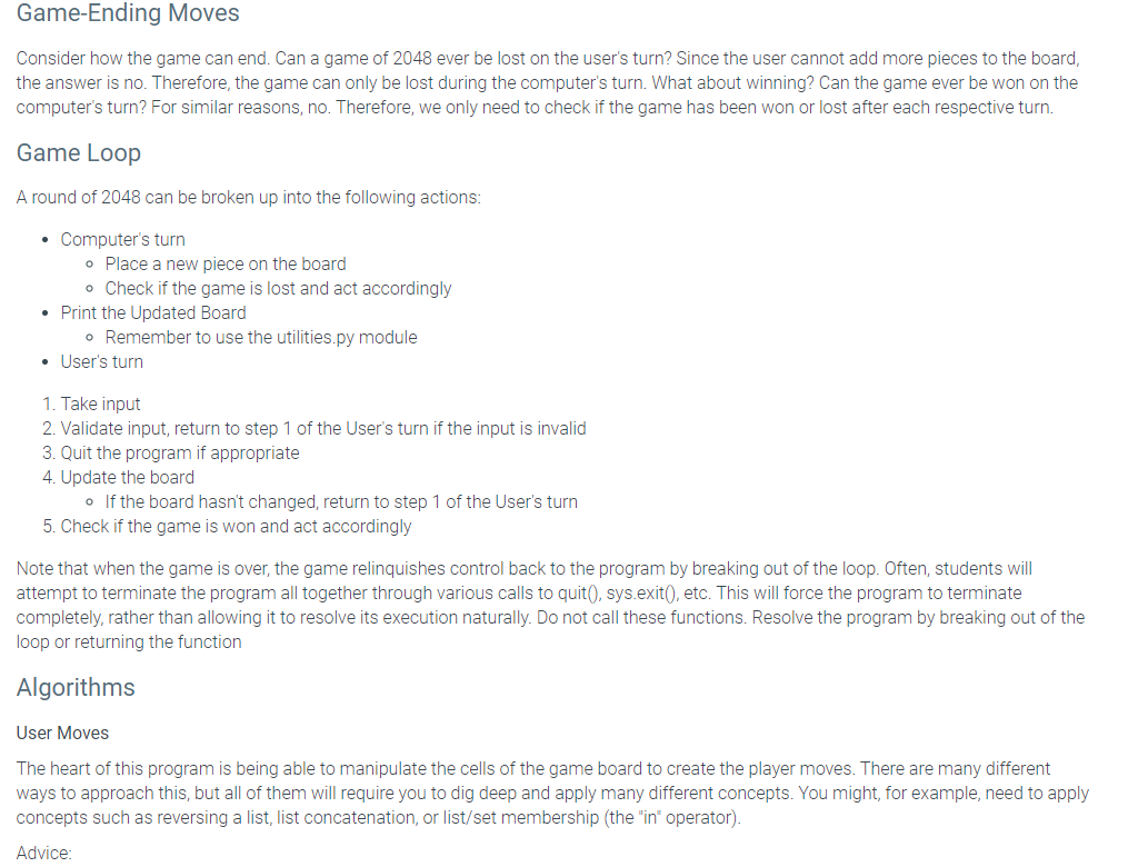 Solved The Game If you're not familiar with the game, try | Chegg.com