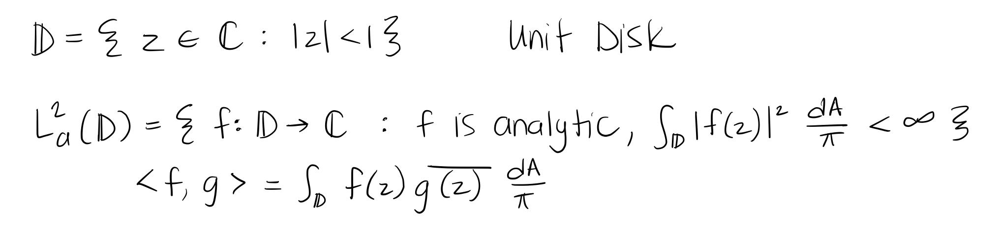Solved (a) Show that the constant function 1 is a cyclic | Chegg.com