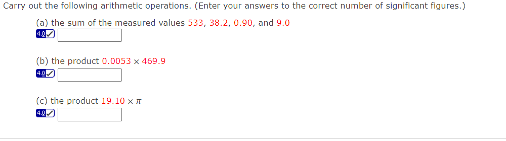 Solved Carry out the following arithmetic operations. (Enter | Chegg.com