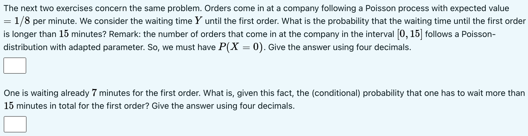 Solved The next two exercises concern the same problem. | Chegg.com