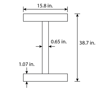 Solved Determine the elastic section modulus and the plastic | Chegg.com