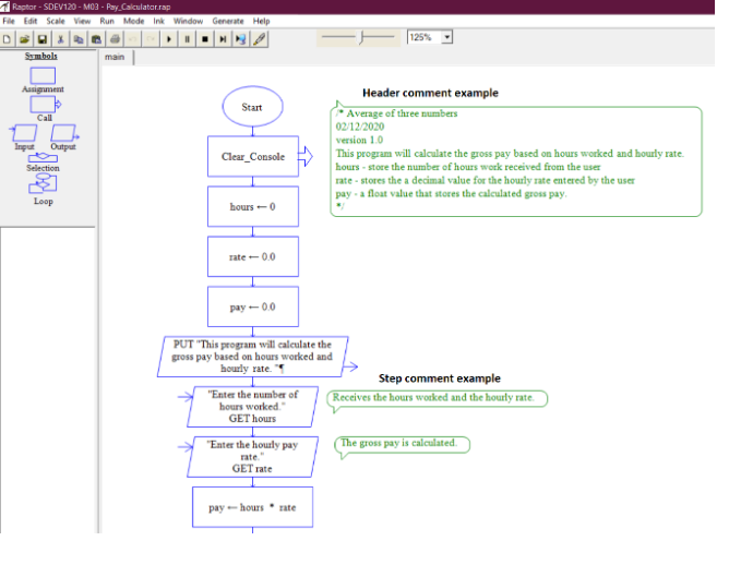 Header comment exampleAverage of three | Chegg.com