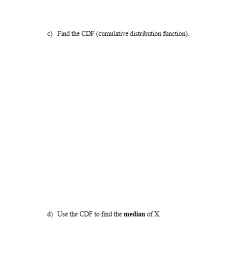 Solved The probability density function of a continuous | Chegg.com