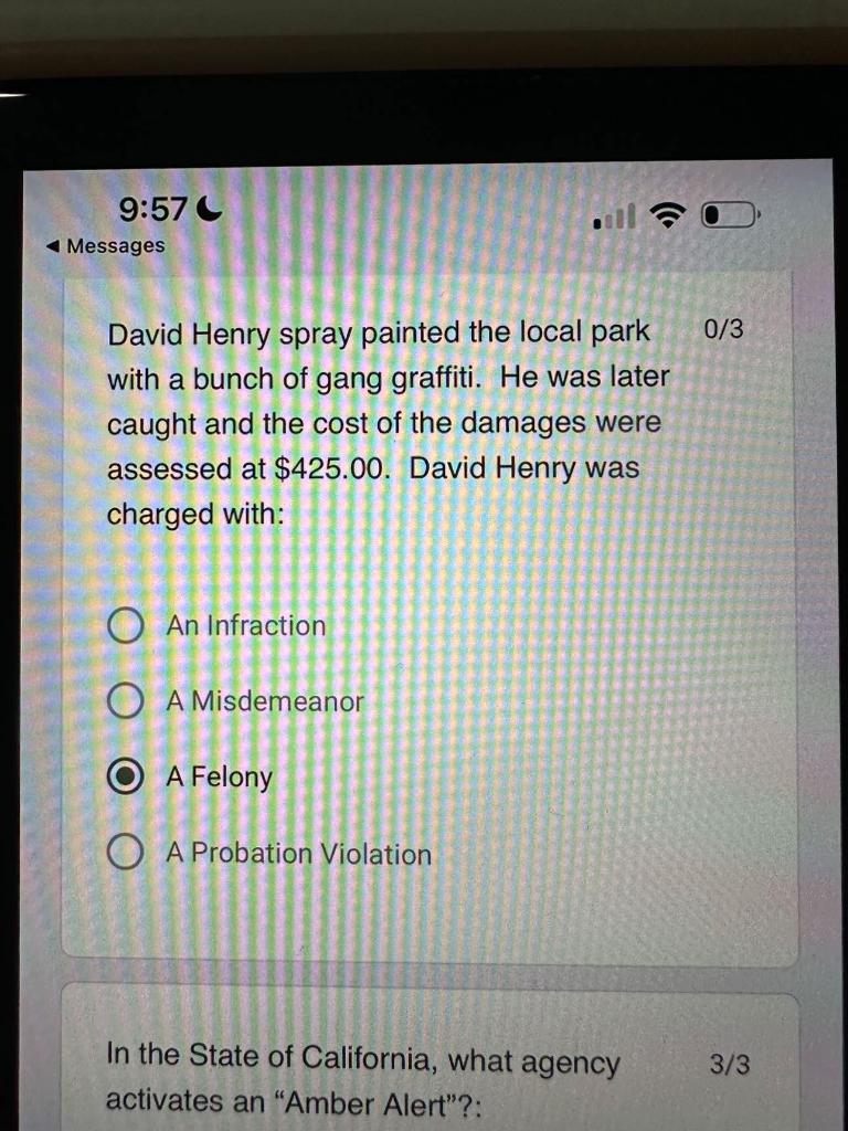 Solved 15 years 18 years Adam Henry illegally connected into | Chegg.com