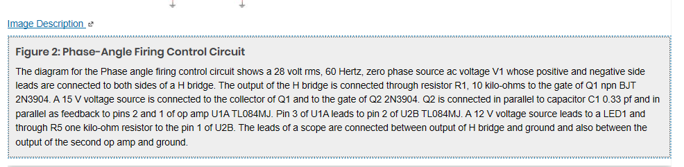 STEP 2: Thyristor Phase-Angle Firing 1. Given the | Chegg.com