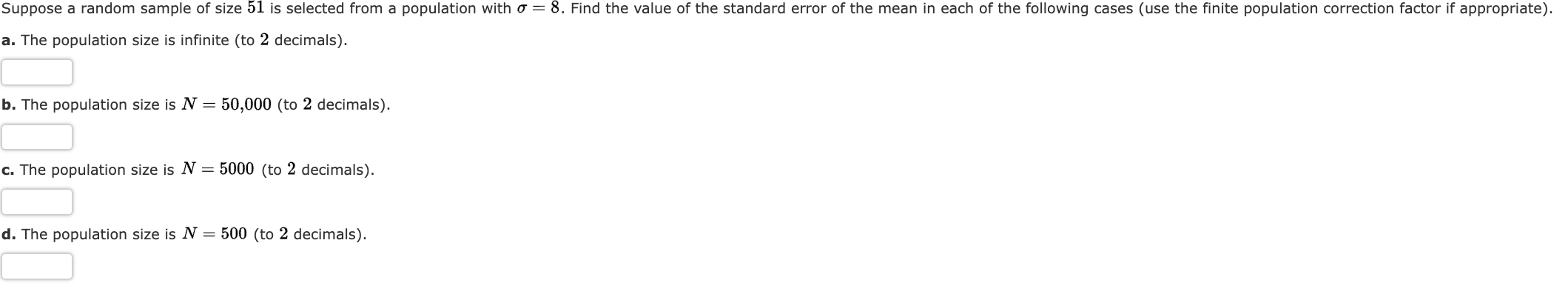 Solved Suppose a random sample of size is selected from a | Chegg.com