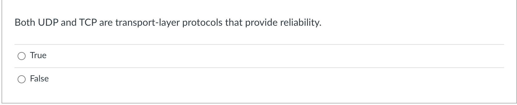 Solved Both UDP and TCP are transport-layer protocols that | Chegg.com
