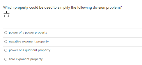 Solved Which property could be used to simplify the | Chegg.com
