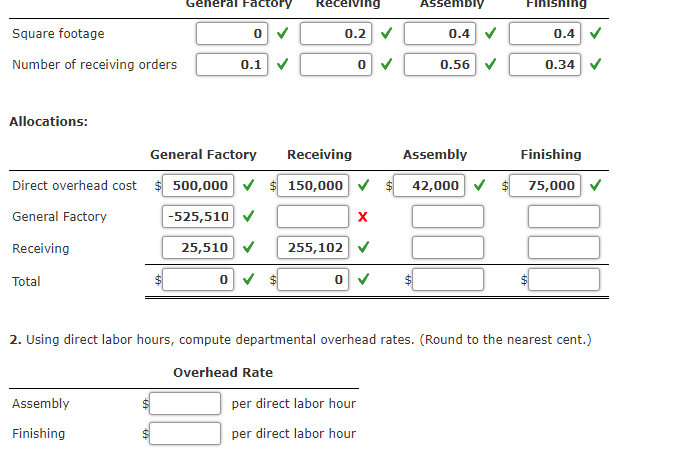 Solved Reciprocal Method Eilers Company has two producing | Chegg.com