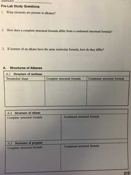 Solved Instructor Pre-Lab Study Questions 1. What elements | Chegg.com