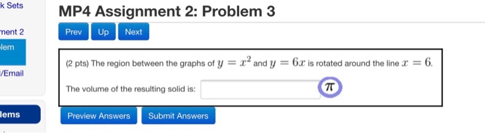 Solved k Sets MP4 Assignment 2: Problem 3 ment 2 Prev Up | Chegg.com