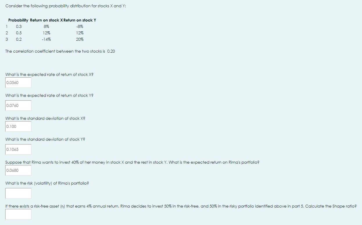 Solved Consider the following probability distribution for | Chegg.com Solved Consider the following probability distribution for | Chegg.com