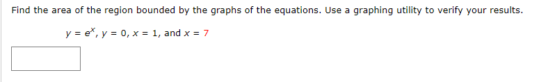 Solved Find the area of the region bounded by the graphs of | Chegg.com