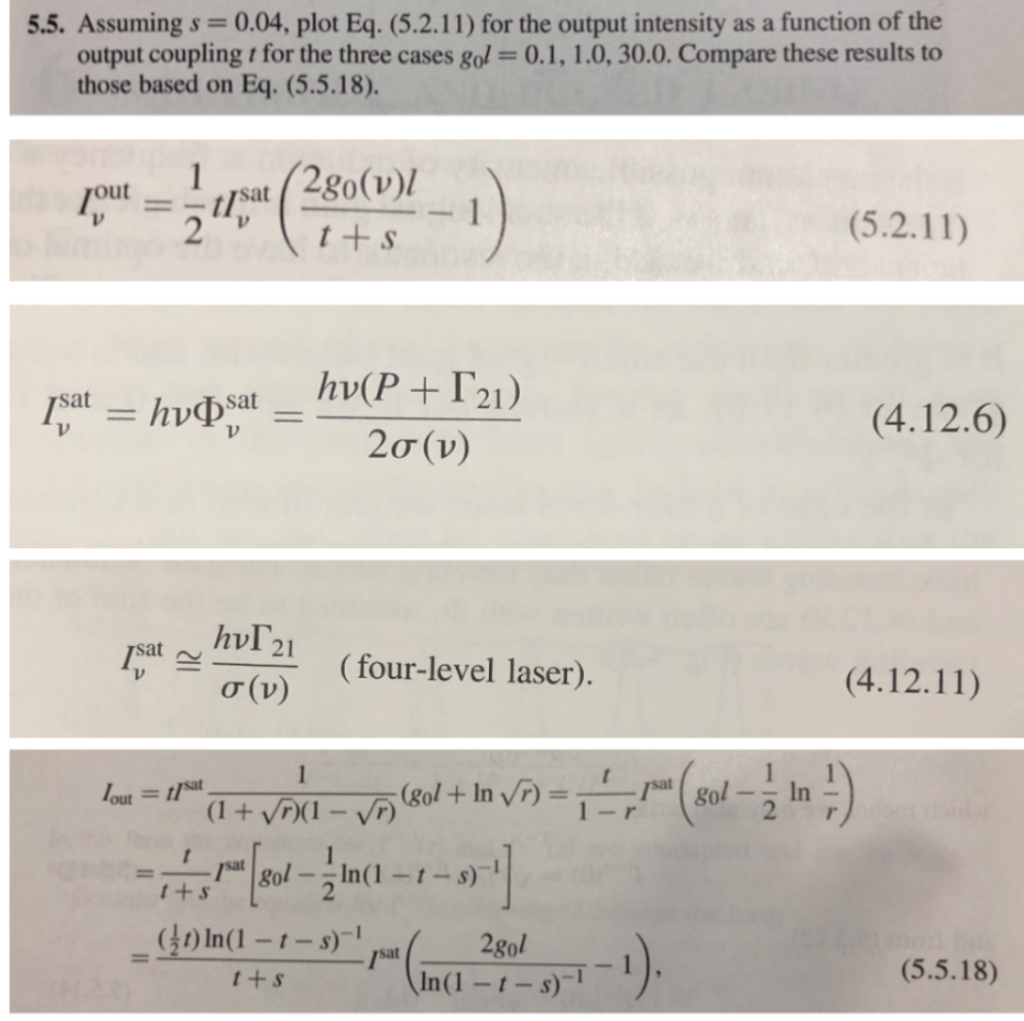 Use Matlab, Mathematica, or other software to plat | Chegg.com