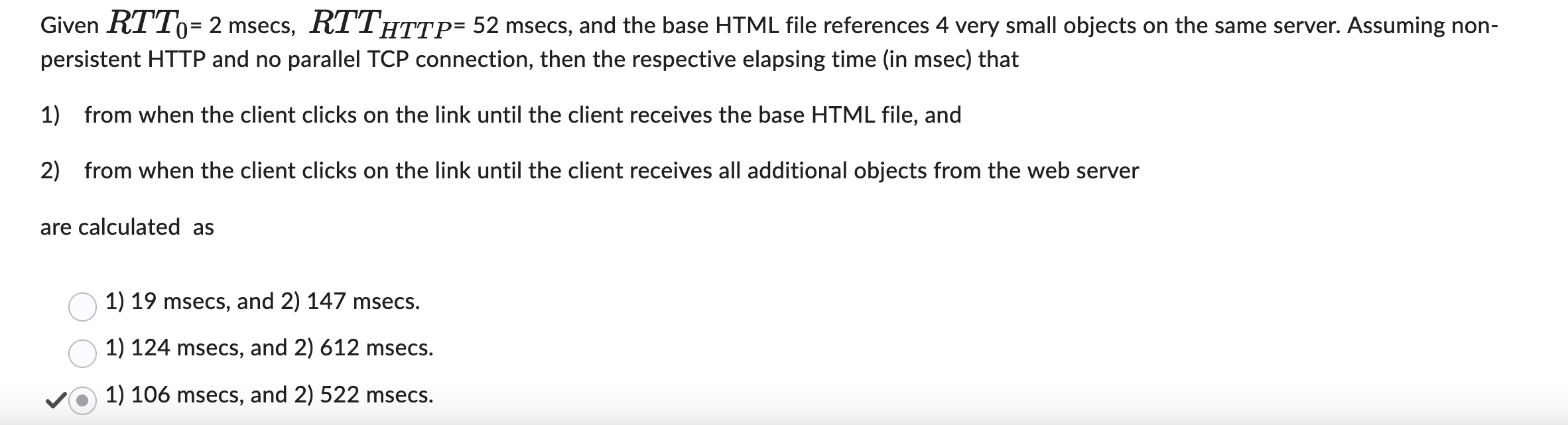 Solved II. Suppose within your Web browser you click on a | Chegg.com