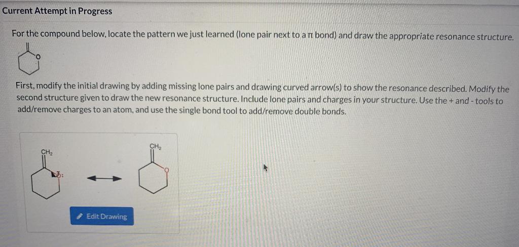 Solved Modify the initial drawing by adding missing lone | Chegg.com