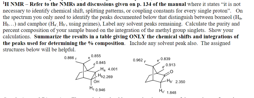 Solved Analyze the NMR spectrum for the reaction of [1S] | Chegg.com