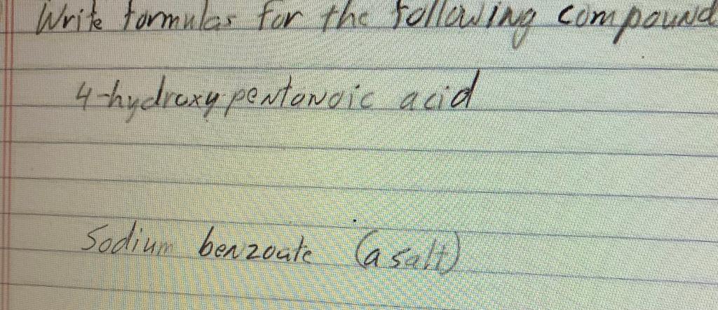 Solved l) 2 N/HCl 3) NBS 4) H2OH+Write formular for the | Chegg.com