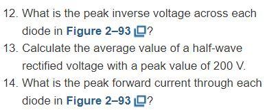 [Solved]: 11. Draw the output voltage waveform for each ci
