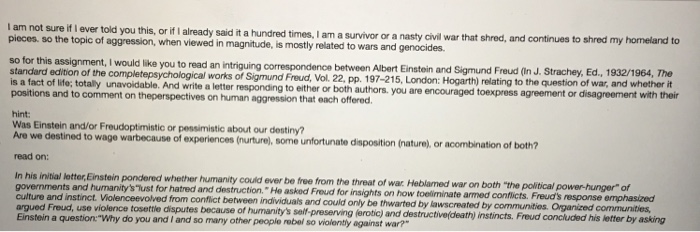 am not sure if I ever told you this, or if I already | Chegg.com