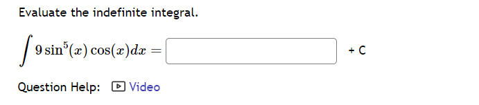 Solved Evaluate the indefinite | Chegg.com