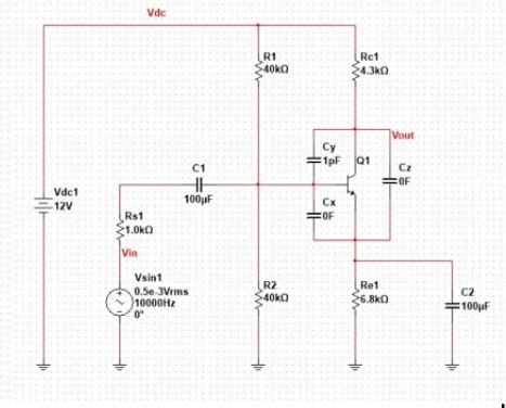 Solved Calculate the high frequency response for this | Chegg.com