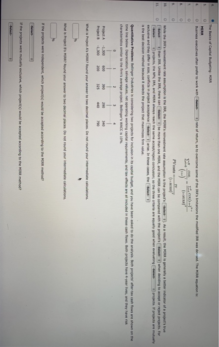 Solved NPV. The point at which 2 projects' profiles cross | Chegg.com