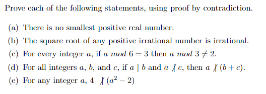 Solved Prove each of the following statements, using proof | Chegg.com