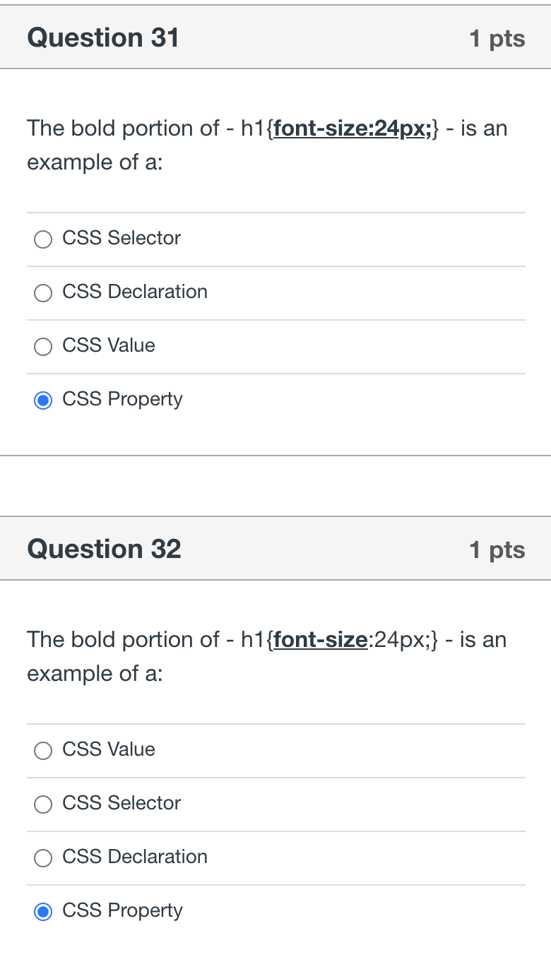 Solved Not sure if the two answers are the same... or if my | Chegg.com