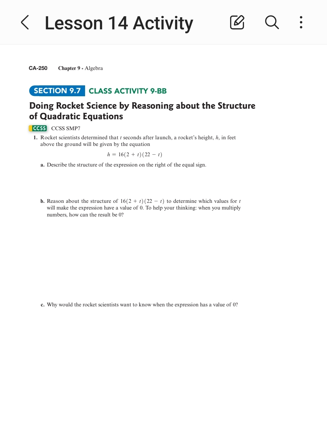 Solved Doing Rocket Science By Reasoning About The Structure