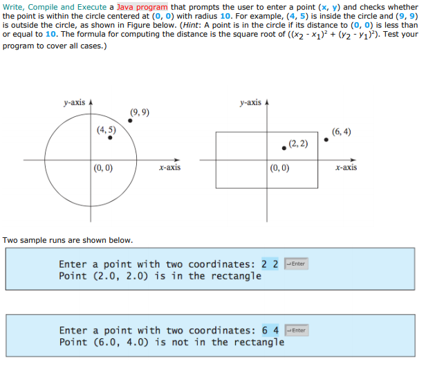Solved Write Compile And Execute A Java Program That 7326