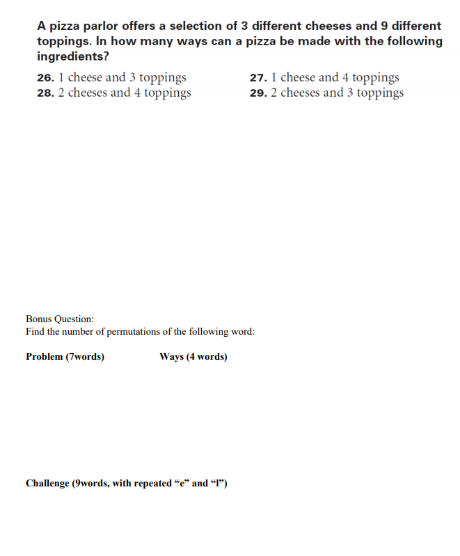 Solved 1. Suppose a personal Identification number (PIN) | Chegg.com