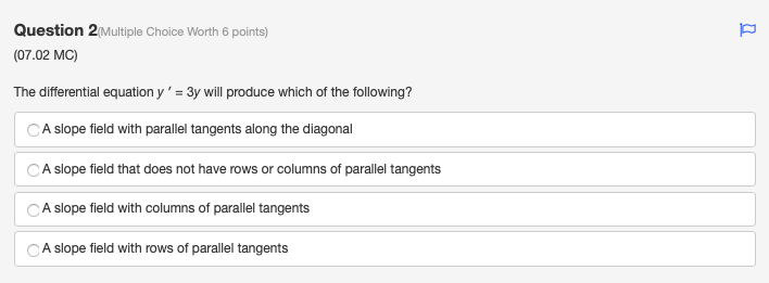 Solved Question 1 Multiple Choice Worth 6 points) (07.01 MC) | Chegg.com