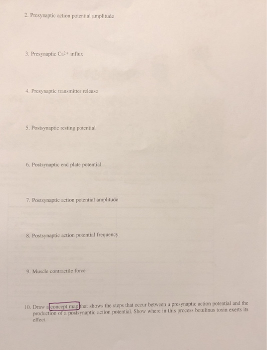Solved Predict the consequences (increase, decrease, no | Chegg.com
