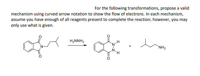 Solved For the following transformations, propose a valid | Chegg.com