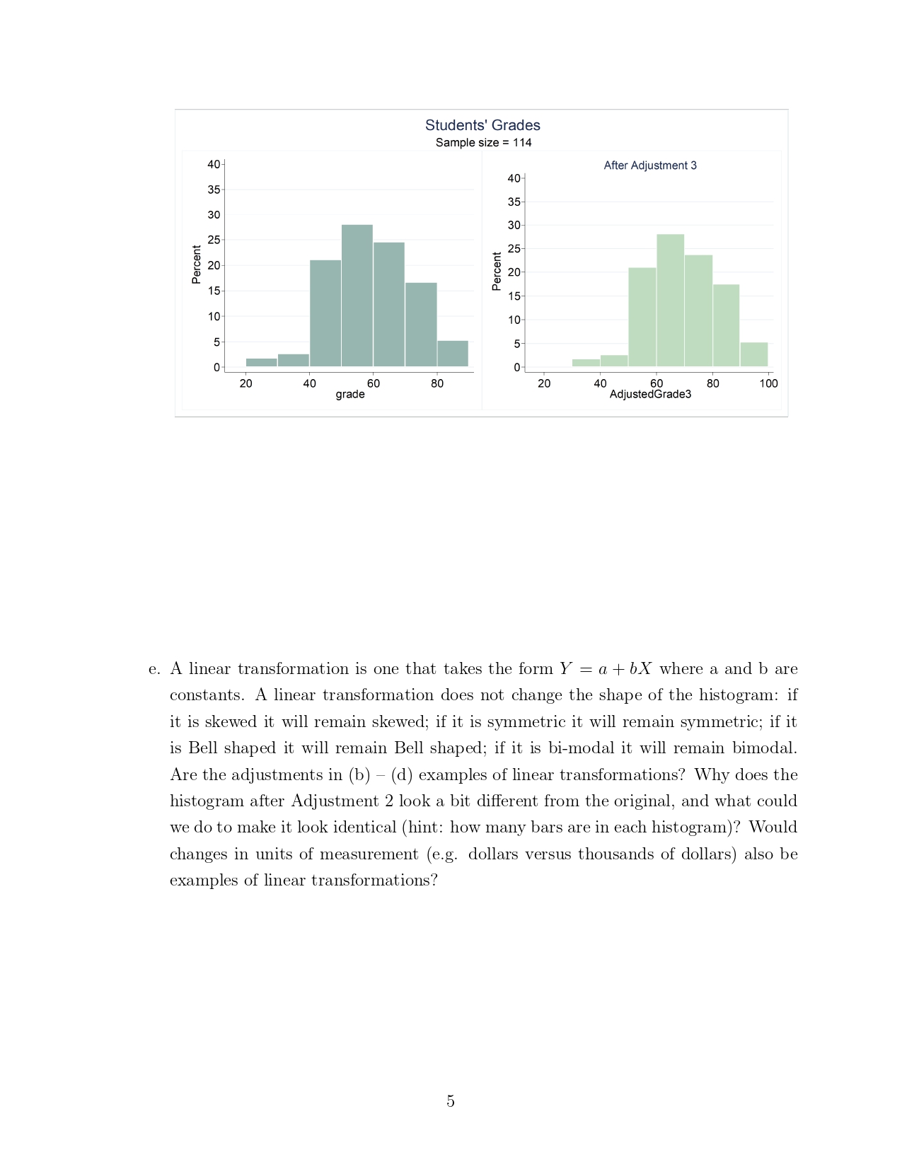 d. Explain any differences in your answers to a, b, | Chegg.com